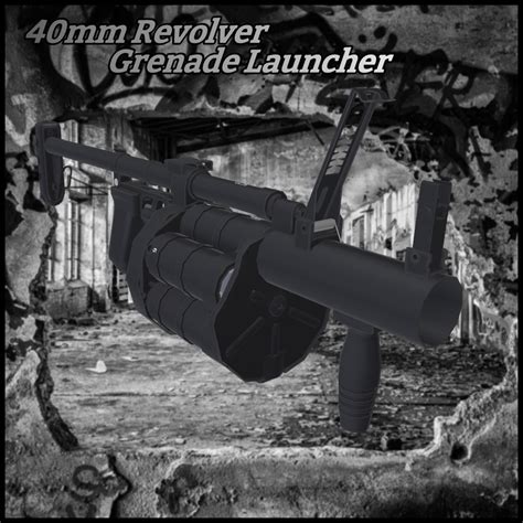 40mm Revolver Grenade Launcher Hajimata雑貨店 Booth