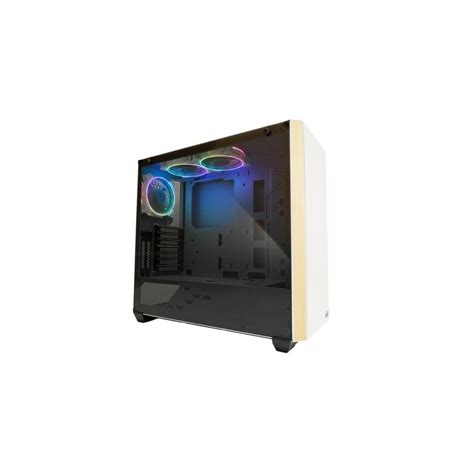 Inwin 216 Argb Windowed E Atx Gaming Chassis White No Psu Geewiz
