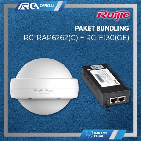 Paket Access Point Ruijie Reyee Rg Rap6262g And Rg E 130ge Outdoor Lazada Indonesia