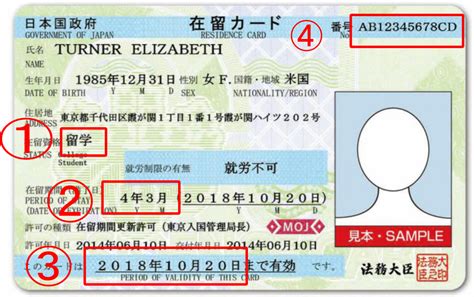在留期間更新申請書記入例1ページ目（「家族滞在」「特定活動（研究活動等家族）」「特定活動（epa家族）」 千葉visaサポート つだぬま