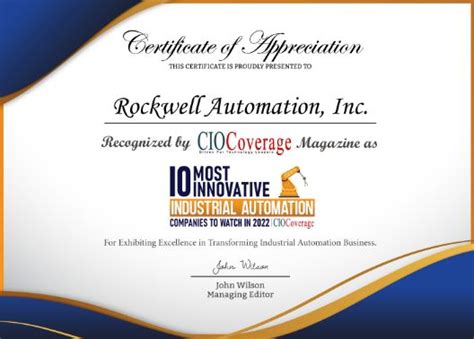 Rockwell Automation Smart Manufacturing Industrial Automation