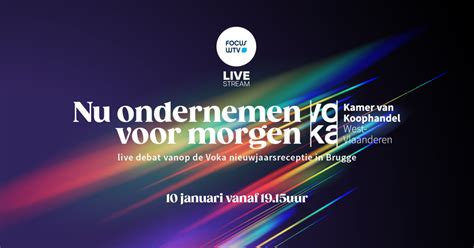 Volg Live Het Eerste West Vlaamse Lijsttrekkersdebat Focus En Wtv