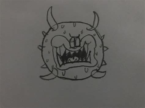 Tried To Draw A Cacodemon But It Looks Too Friendly R Doom