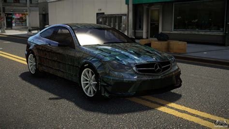 Mercedes Benz C63 AMG M Sport S12 For GTA 4