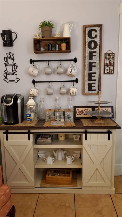 How To Make A Small Coffee Bar At Jeanette Day Blog