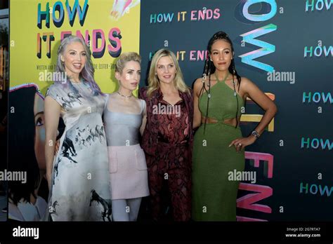 July Los Angeles Ca Usa Los Angeles Jul Whitney Cumings Zoe Lister Jones