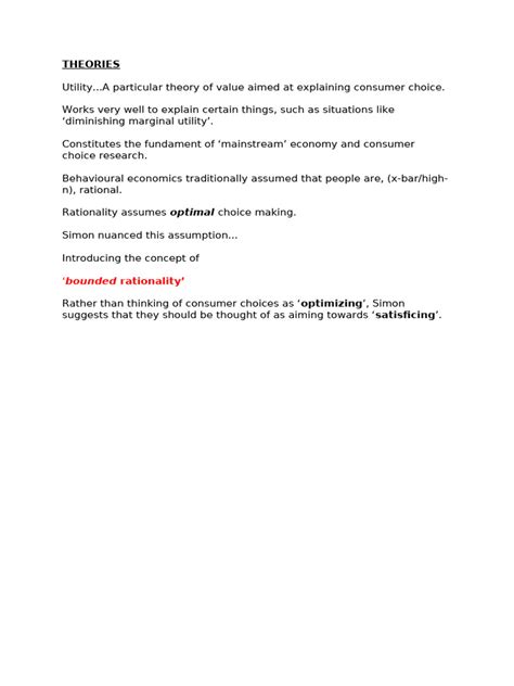 Consumer Behaviour Notes Pdf Perception Demand