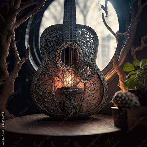 Acoustic Guitar Art Photography