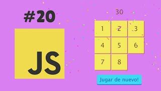 20 Cómo CREAR un JUEGO con HTML CSS y JAVASCRIPT F Doovi
