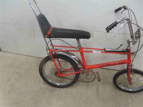 Vintage Fastback 100 Glider Muscle Bike All Original Missing Front Fender