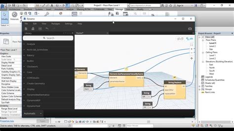 Revit 2017 With Dynamoreplace Instance Parameter Values Youtube