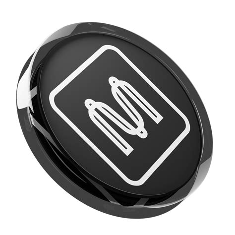 Mina Glass Crypto Coin 3d Illustration 24093116 Png