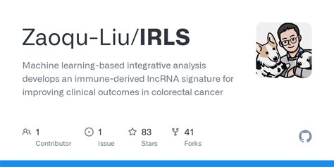 Github Zaoqu Liu Irls Machine Learning Based Integrative Analysis