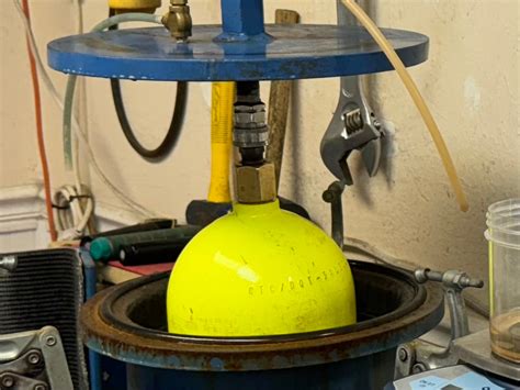 Hydro Testing Steel Tanks Scuba Tech Key Largo