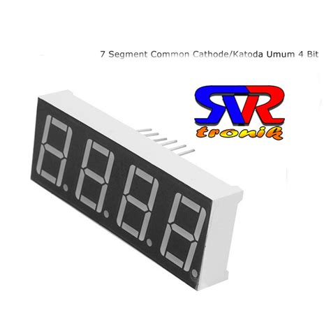 Jual Seven Segment Common Cathode Segment Common Katoda Bit Digital Shopee Indonesia