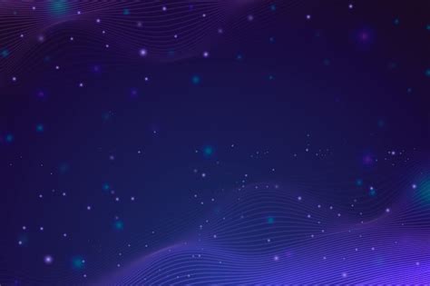 Gradient Particle Wave Background Free Vector