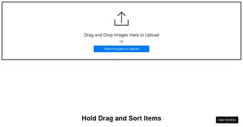 React Upload Gallery Forked Codesandbox