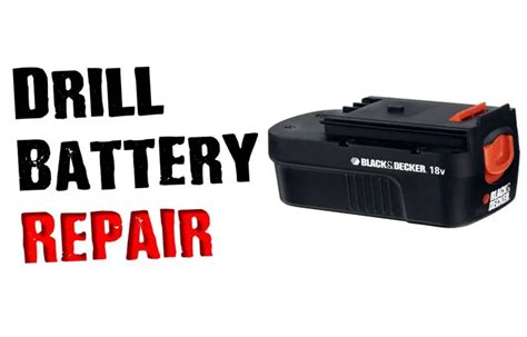How To Fix A Dead Cordless Drill Battery A Step By Step Guide Tools