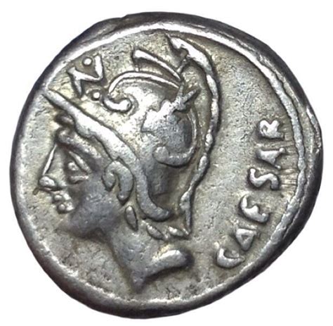 The Roman Republic L Julius Lf Caesar Ar Denarius Catawiki