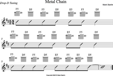 Guitar Chords In Drop D