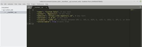 odoo module development tutorial part one the minimal code ngasturi notes