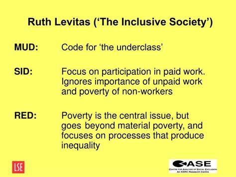 Ppt Inequality Poverty Social Exclusion And Policy Powerpoint