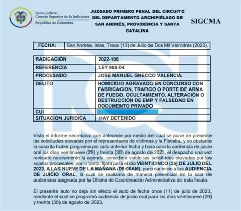 Juicio Contra Abogado José Manuel Gnecco Se Adelantó Para 25 De Julio Rcn Radio