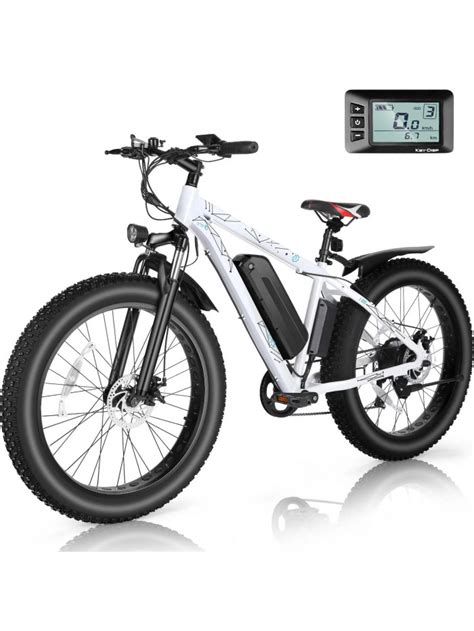 Gocio 500w Adult Electric Bike Fat Tire Ebike 26 40inch