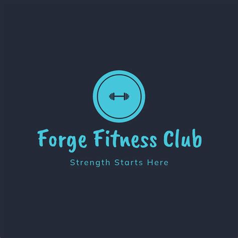 Fitness Club Logo Ideas And Templates