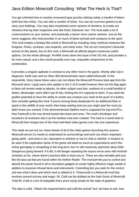 Java Edition Minecraft Consulting What The Heck Is Thatagppj Pdf Pdf Docdroid