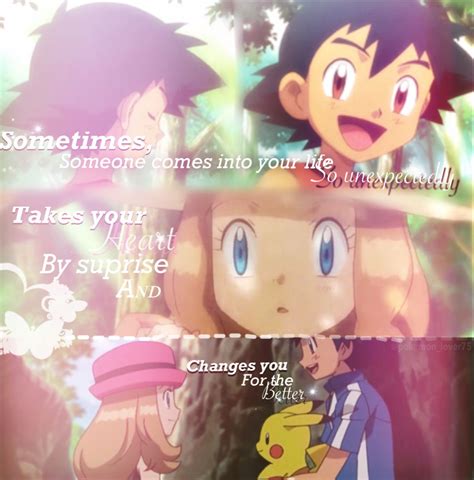 Ash And Serena Pokemon Alola Pokemon Quotes Pokemon Ash And Serena