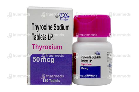 Thyroxium 50mcg Tablet 120 Uses Side Effects Price And Substitutes