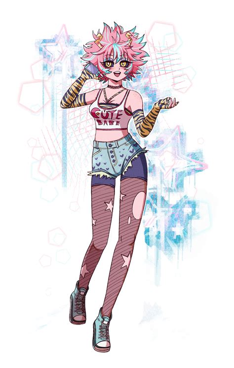 Mina Ashido Outfits