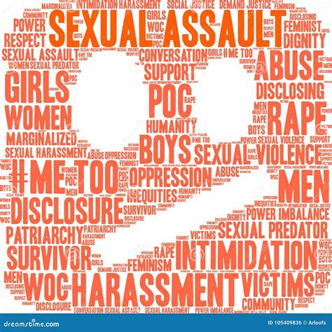 Sexual Assault Word Cloud Stock Illustration Illustration Of Equality