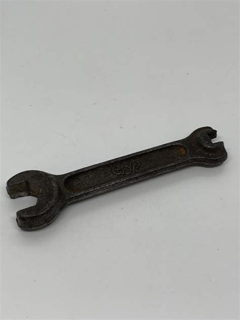 Bicycle Spanner With Embossed Bike Image Vintage Keepsakes