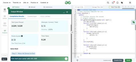 Krishna Malviya On Linkedin Geeksforgeeks Codingchallenge Dsa
