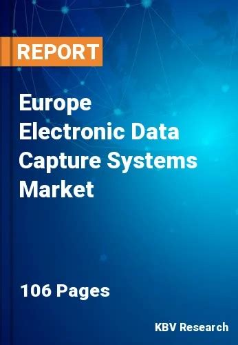 Electronic Data Capture Systems Market Size And Share 2028