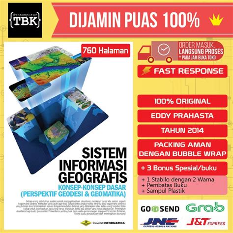 Jual Buku Sistem Informasi Geografis Sig Revisi Terbaru Eddy Prahasta