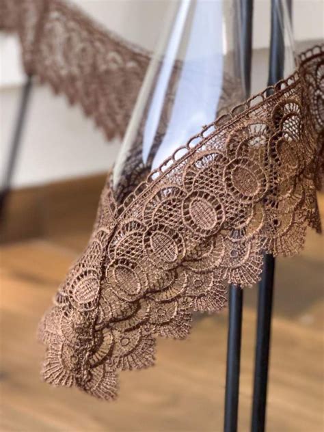 Силіконова скатертина з Коричневим мереживом 7см 200х120 см 109 58 969191 — купити на Eva