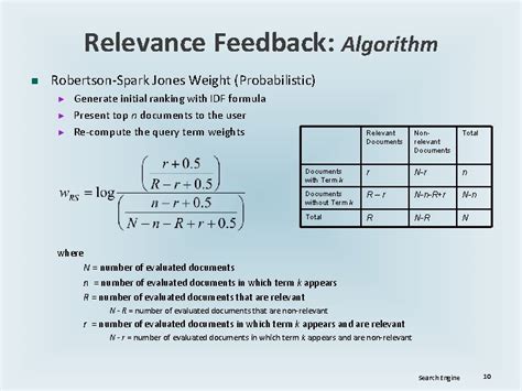 ir theory relevance feedback relevance feedback example n