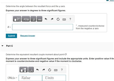 Solved Replace The Force And Couple Moment System Actin