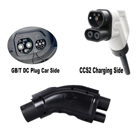 Ccs2 To Gbt Adapter For Chinese Electric Vehicle Charging On Dc Fast Ev Charging Station With