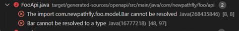 Bug Java Spring Model Class For Parameter Component Cannot Be