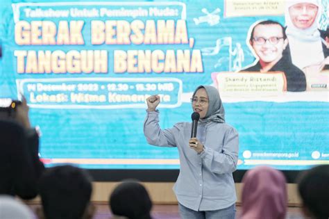 Gelar Talkshow Untuk Pemimpin Muda Kemenpora Ajak Pemuda Peduli Bencana