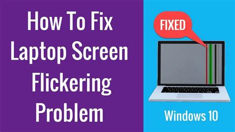Why Does My Laptop Screen Keep Flickering Main Reasons