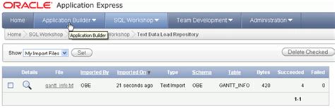 Building Charts Gantts And Maps With Oracle Application Express 40