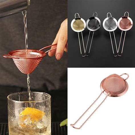 Stainless Steel Cocktail Strainer Bartending Filte Grandado