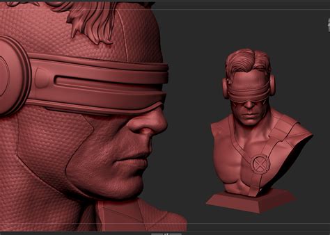 Stl File Cyclops Bust 👤 Obj・3d Printable Design To Download・cults