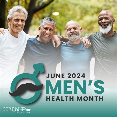 Mens Health Month Serenity Hospice Pa