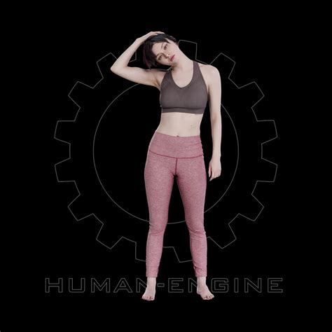 Amy In Various Stretching Poses Flippednormals